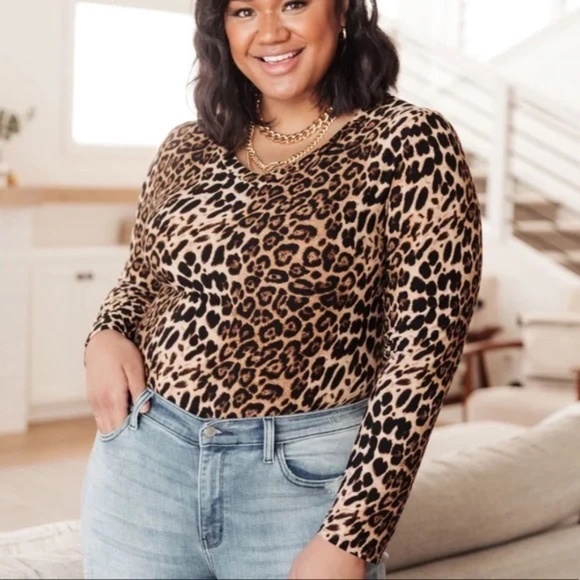 JODIFL | Tops | Jodifl Wildlife Bodysuit Animal Print | Poshmark
